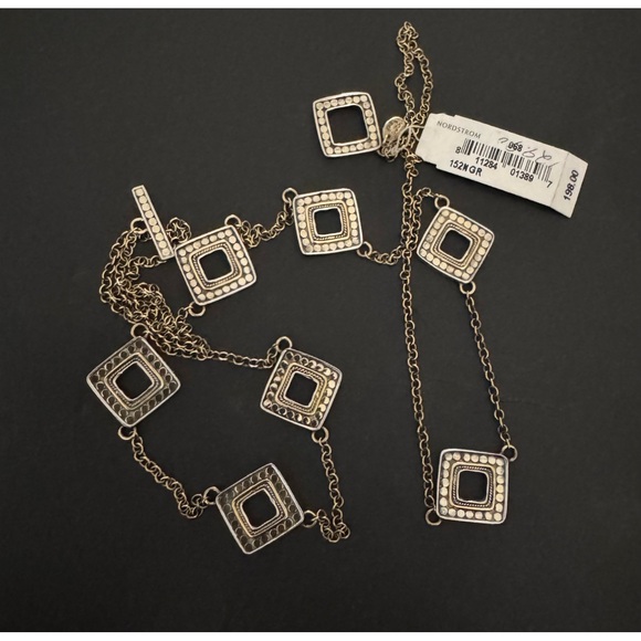 Anna Beck | Jewelry | Nwt Anna Beck 36 Long Gili Dot Station Necklace ...